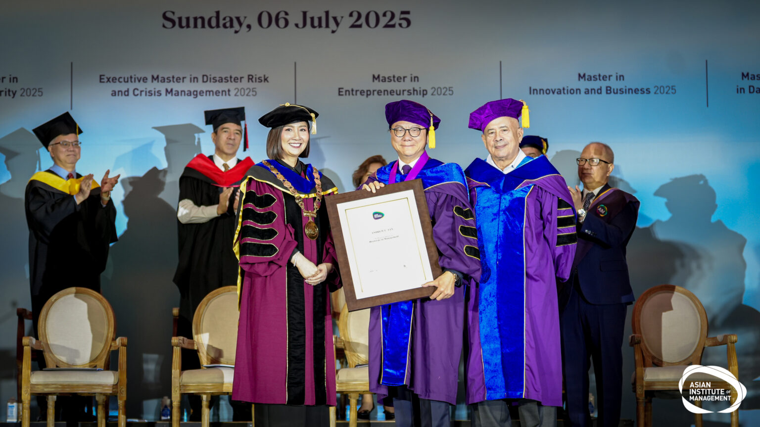 The Asian Institute of Management Bestows Honorary Doctorate in ...